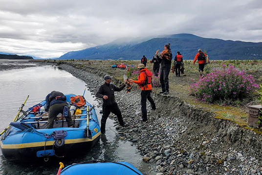 Upper Chitina River - St. Elias Guides